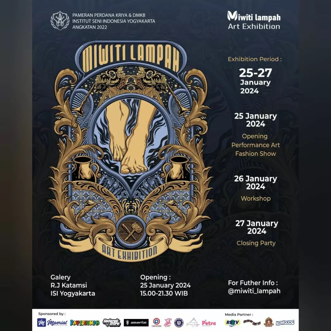 Pameran perdana Kriya & DMKB Institut Seni Indonesia Yogyakarta ...