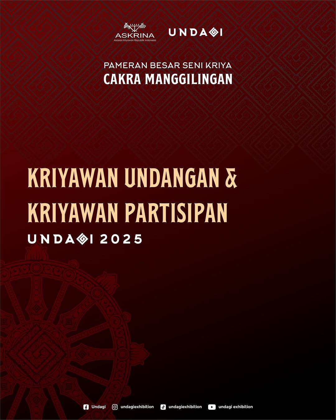Para Undangan dan Peserta Pameran Undagi 2025 - ISIJOGJA | Galeri RJ ...